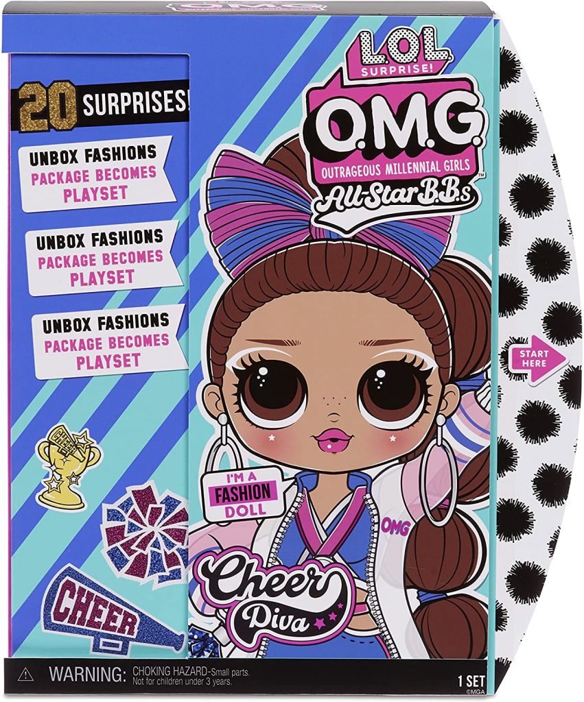 LOL Surprise OMG Sports Cheer Diva Competitive Cheerleading Fashion ...